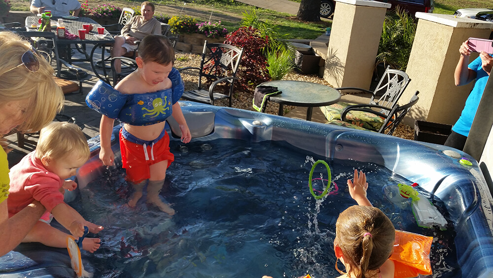 Inground Pools Photos Maryville | St. Joseph Pool Builder | Fiberglass Pool